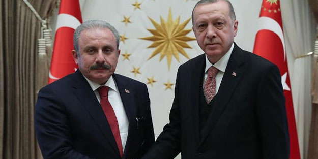 Başkan Erdoğan, TBMM Başkanı Şentop'u kabul etti - Yeni Akit