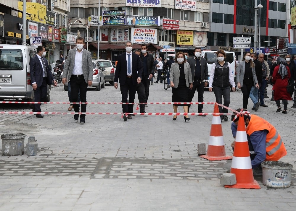 Başkan Şahin yol çalışmalarını inceledi - Yeni Akit