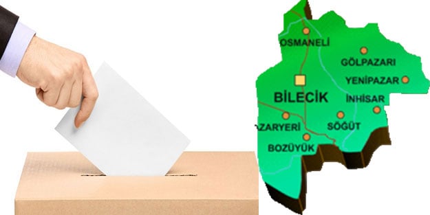 Bilecik seçim sonuçları 24 Haziran cumhur ittifakı oy oranları ...