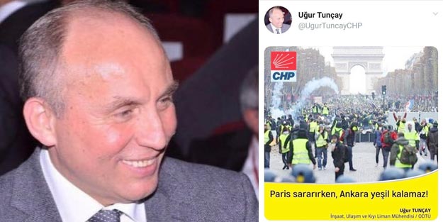 CHP Genel Sekreter Yardımcısı Uğur Tunçay'dan provokatif paylaşım ...