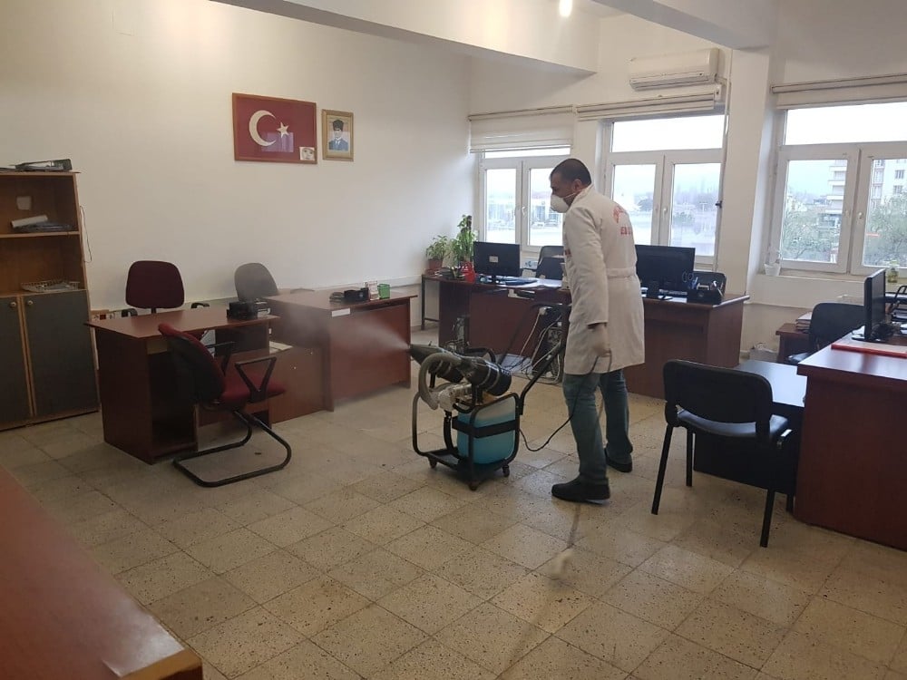Iğdır Adliyesi’nde korona virüs tedbirleri - Yeni Akit
