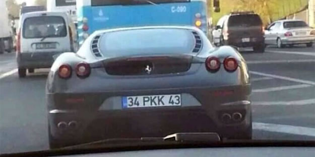 İstanbul Emniyet'ten "34 PKK 43 plakalı Ferrari" açıklaması - Yeni Akit