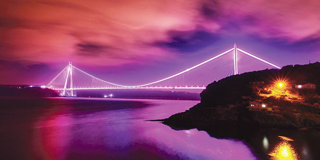 Köprülerde epilepsi farkındalığı için mor ışık - Yeni Akit