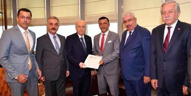 MHP lideri Bahçeli, Hayati Arkaz'ı kabul etti - Yeni Akit