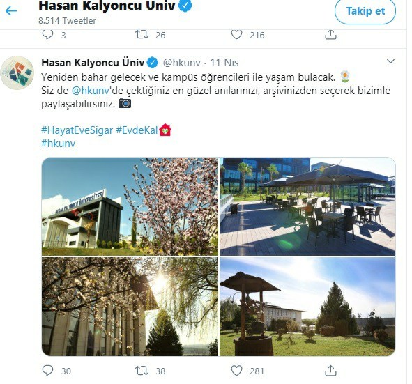 Öğrencilerin "Bahar Gelecek" paylaşımına ünlülerden destek - Yeni Akit
