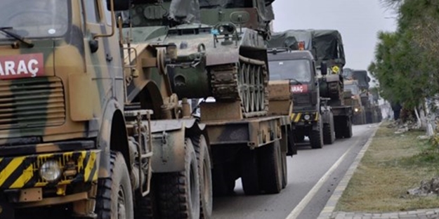 Sınıra askeri sevkiyat - Yeni Akit