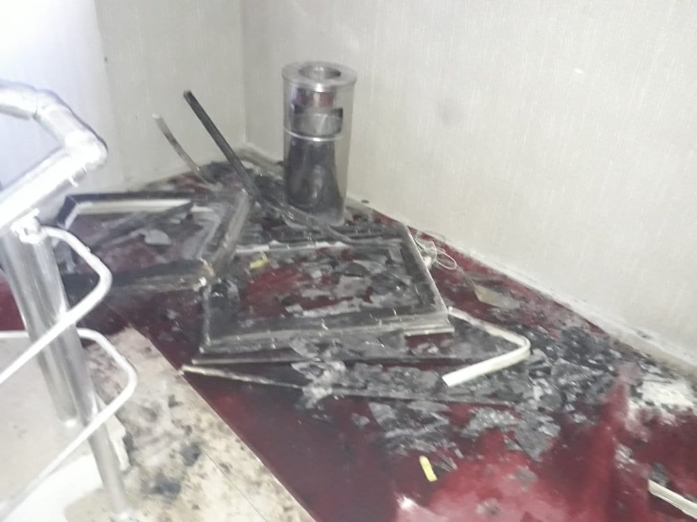 Tüp patlaması sonucu çıkan yangın paniğe neden oldu - Yeni Akit
