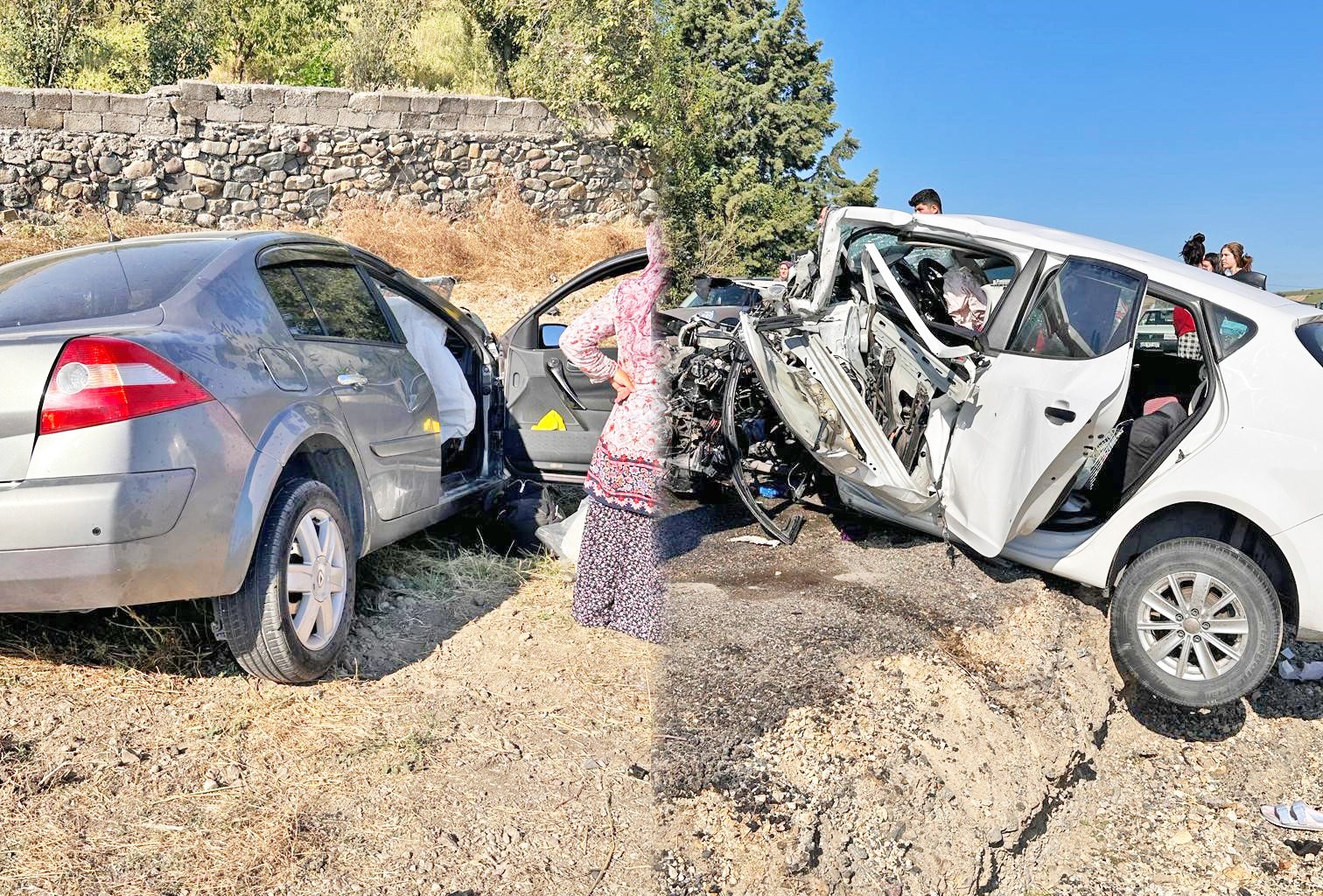 Uzman Çavuş'un kullandığı araçla kafa kafaya çarpıştı - Yeni Akit