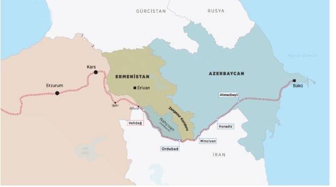 Zengezur Koridoru nedir? Zengezur Koridoru nerede? - Yeni Akit