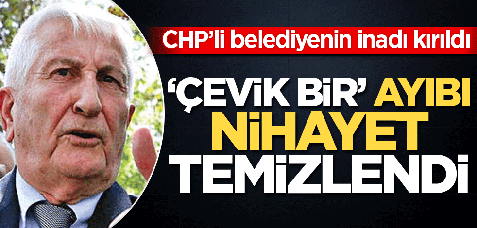 Çevik Bir ayıbı sonunda temizlendi - Yeni Akit