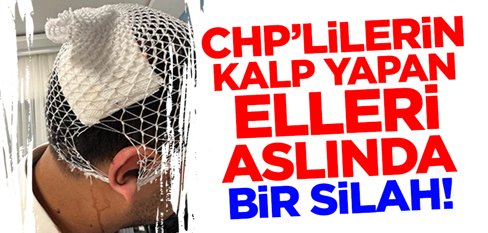 CHP'lilerin kalp yapan elleri aslında bir silah! - Yeni Akit
