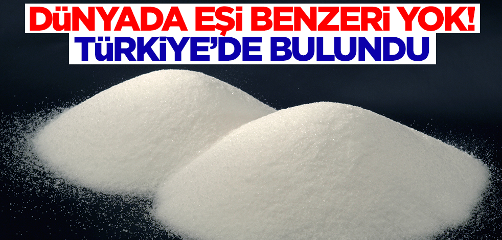 Dünyada eşi benzeri yok! Türkiye'de bulundu - Yeni Akit