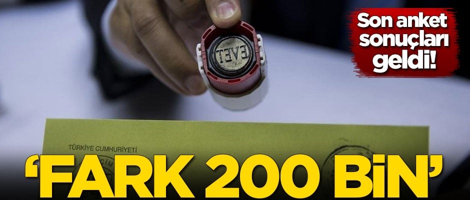 MAK Araştırma son anket sonuçlarını paylaştı! 'Fark 200 bin' - Yeni Akit