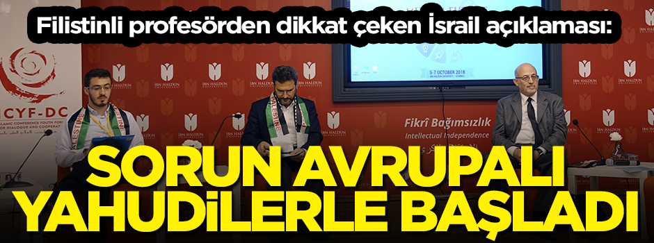 Prof. Dr. Sami Al Arian: Sadece Türkiye, Filistin konusunda özel bir ...