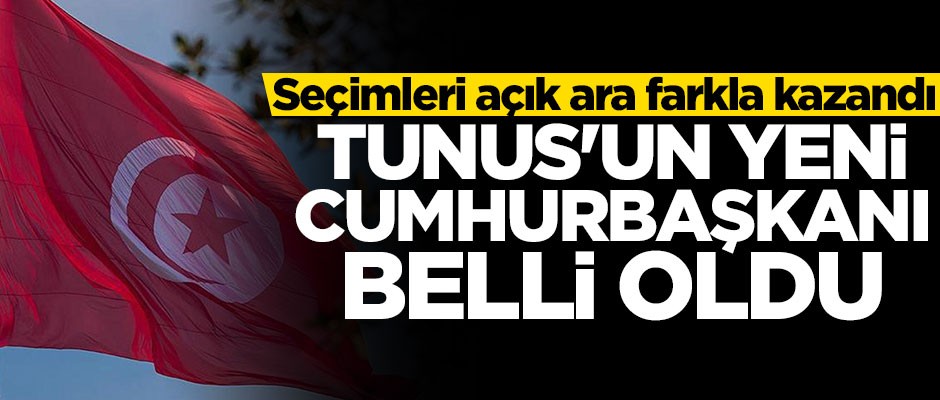 Tunus'un yeni cumhurbaşkanı Kays Said oldu - Yeni Akit