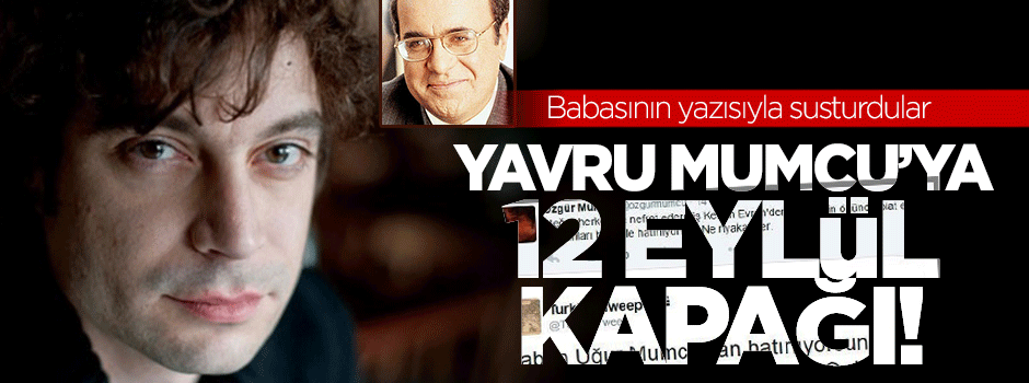 Uğur Mumcu'nun oğlu Özgür'e 12 Eylül kapağı - Yeni Akit