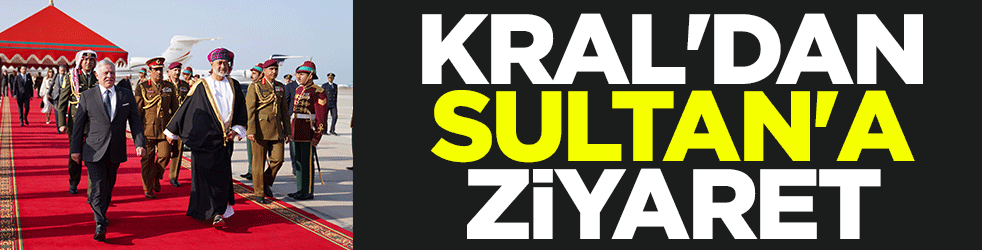 Ürdün Kralı 2. Abdullah, Umman Sultanı Heysem bin Tarık Al Said'i ...