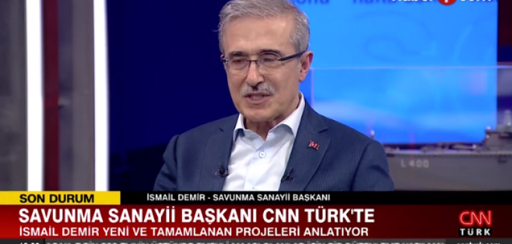 Savunma Sanayi Başkanı İsmail Demir canlı yayında açıkladı! Anadoluya ...