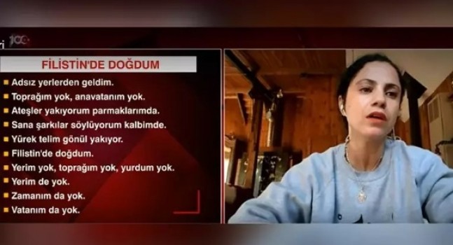 Tunuslu şarkıcı "Filistin’de doğdum" şarkısını söyleyince stüdyodakiler ...